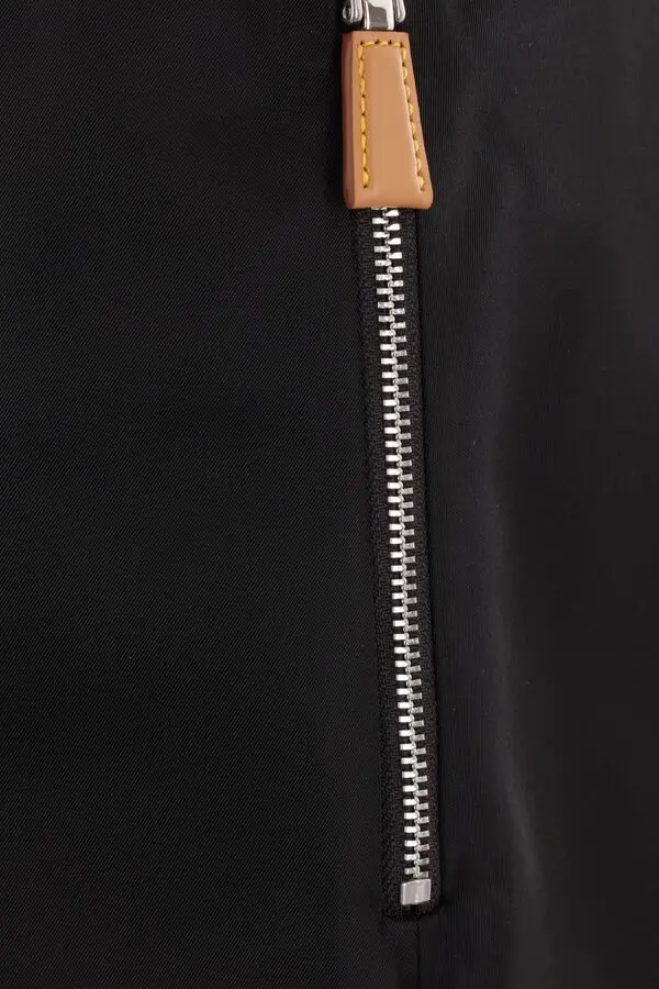 Prada Logo Patch Mini Skirt