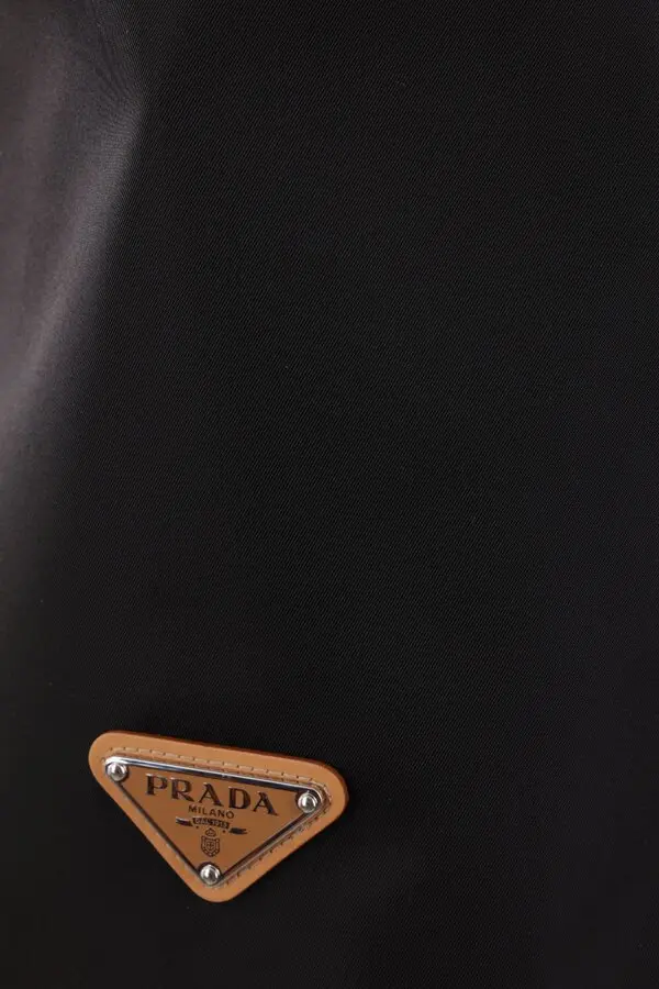 Prada Logo Patch Mini Skirt