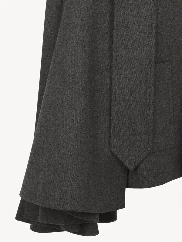 Chloé Zip-up Oversize Coat