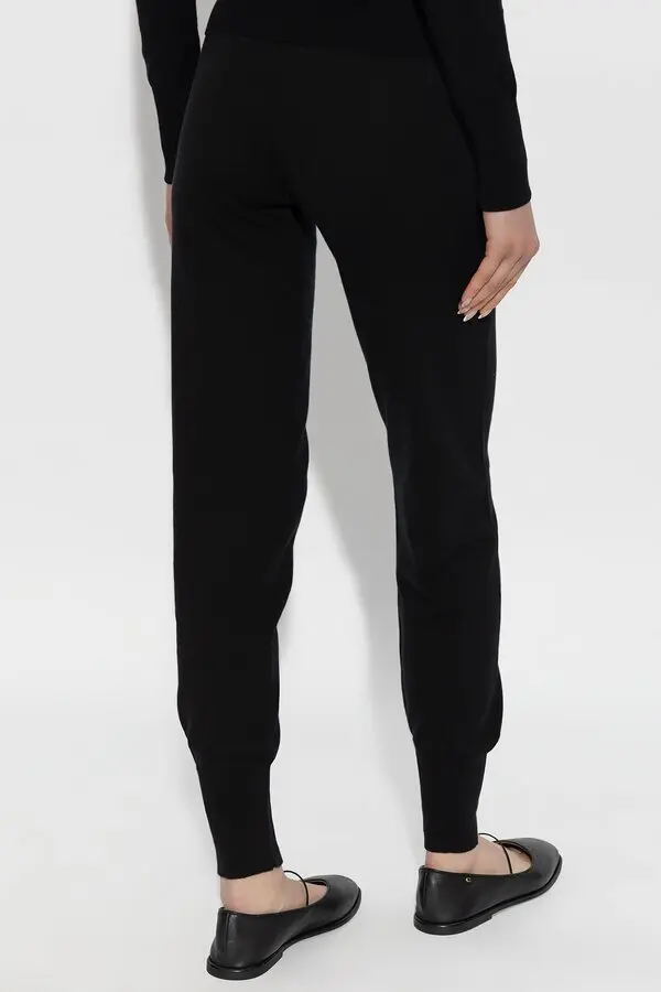 VIVIENNE WESTWOOD Logo-embroidered Knitted Sweatpants