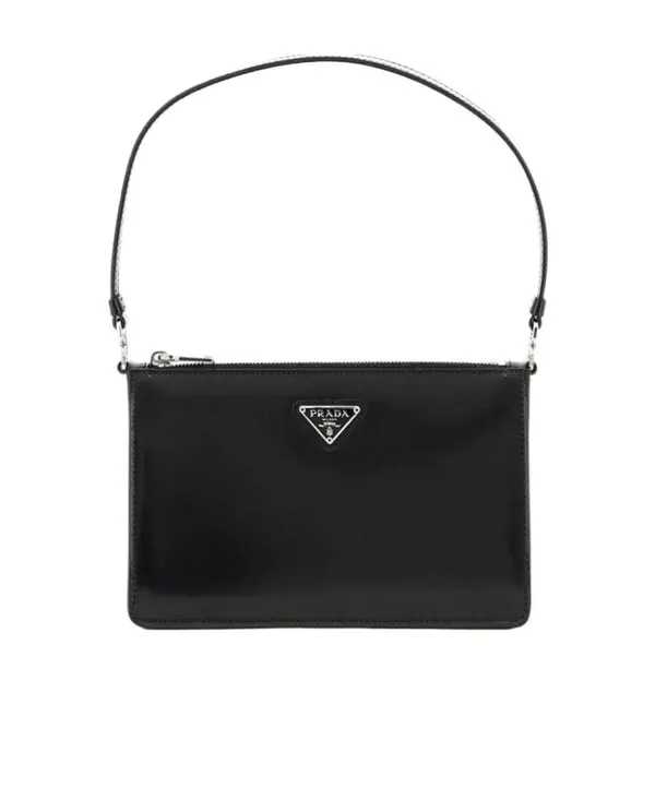 Prada Leather Logo Mini Handbag