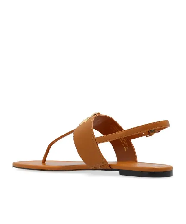 Tory Burch Eleanor T-strap Sandals - Brown
