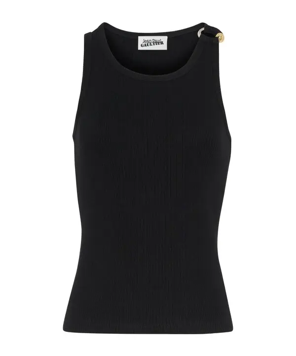 JEAN PAUL GAULTIER Waist Vest With Embellishments