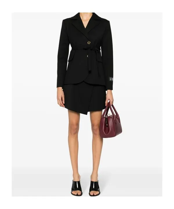 PATOU Single-breasted Lace-up Blazer