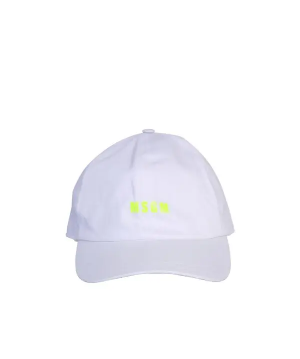 MSGM Logo Baseball Cap - White