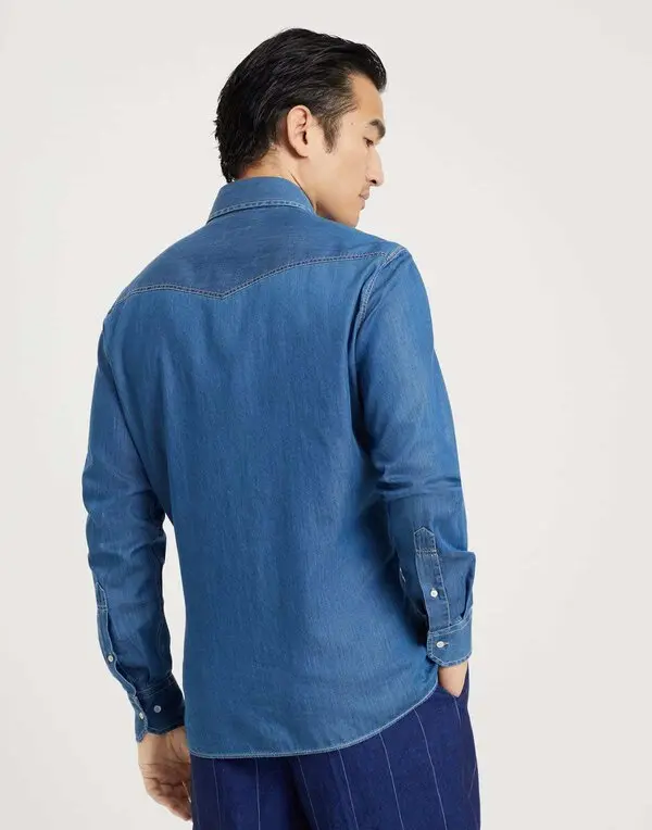 Brunello Cucinelli Buttoned Long-sleeved Shirt