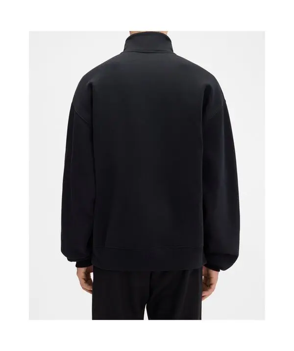Jacquemus Gros Grain Zip Sweatshirt - Black