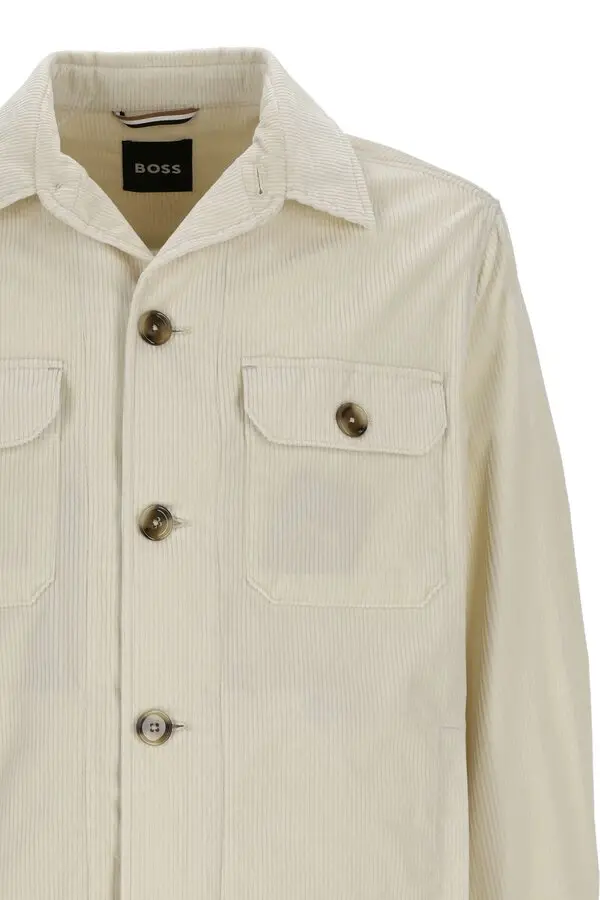 Hugo Boss Cotton Shirt Jacket