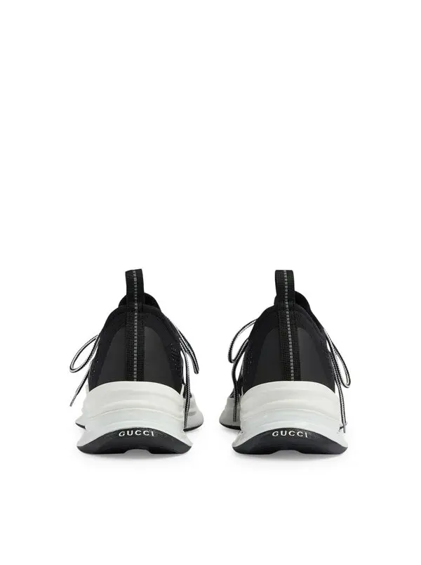 Gucci Gg Run Low-top Sneakers - Black