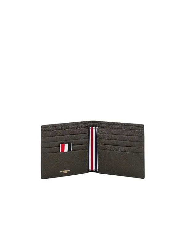 Thom Browne Pebble Textured Bifold Wallet - Black