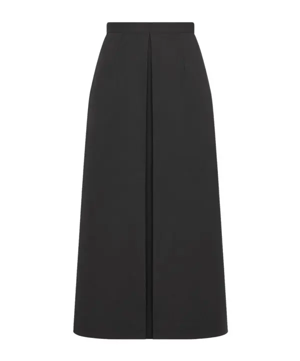 Dior Mid-length Flared Skirt With Pleated Detail - No