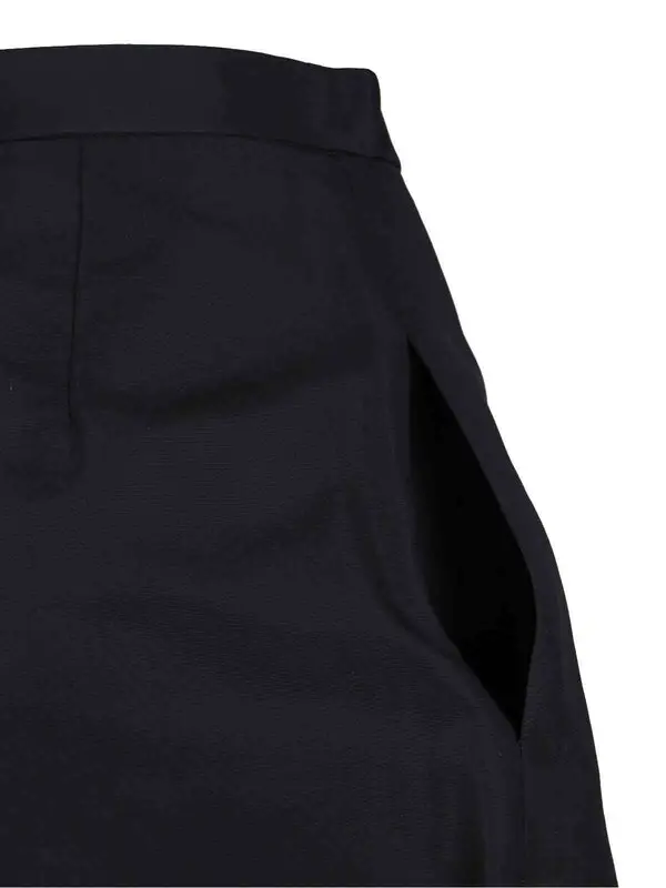Dior Mid-length Flared Skirt With Pleated Detail - No