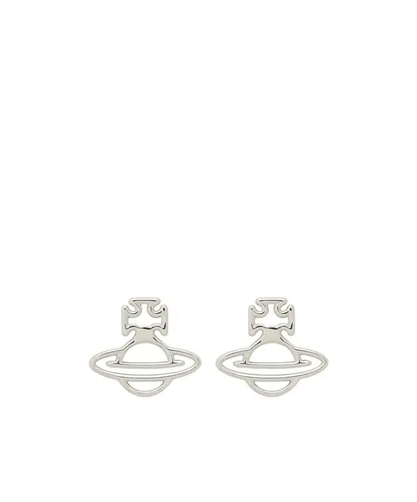 VIVIENNE WESTWOOD Logo Earrings - White