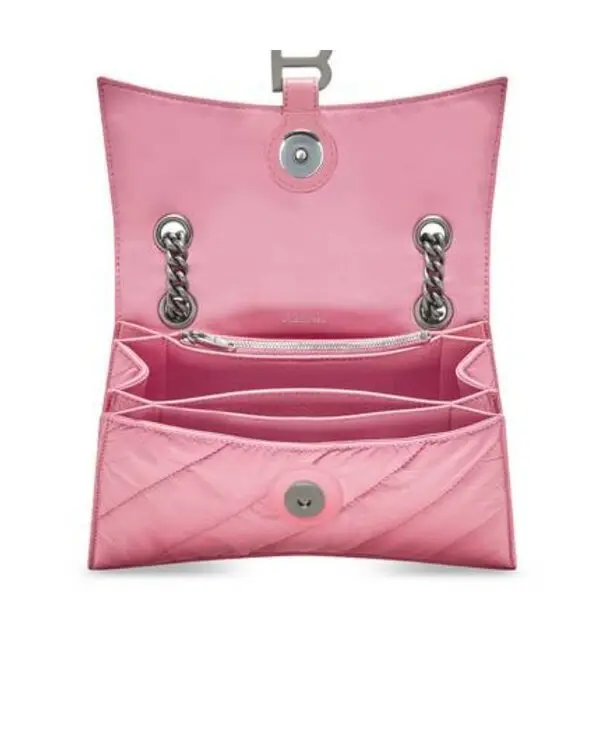 Balenciaga Crush Shoulder Bag - Pink