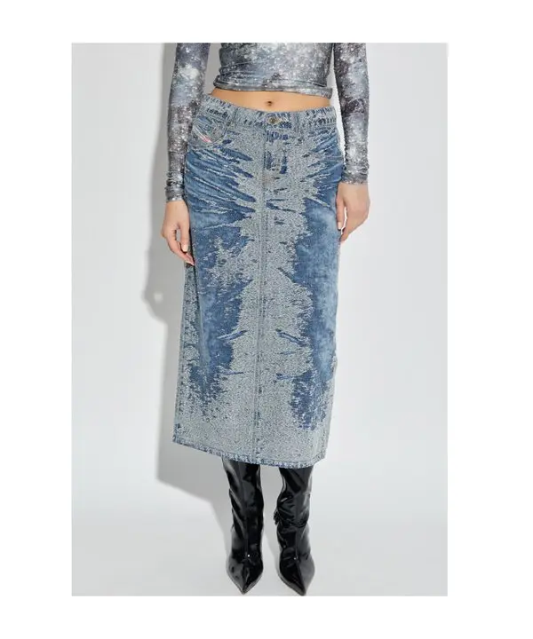 DIESEL® De-skye-s Maxi Skirt