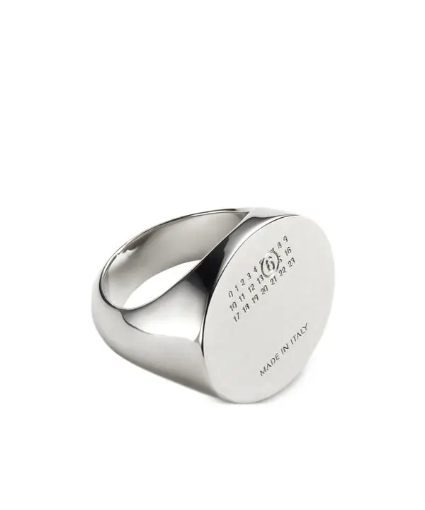 MAISON MARGIELA Numeric Signet Ring
