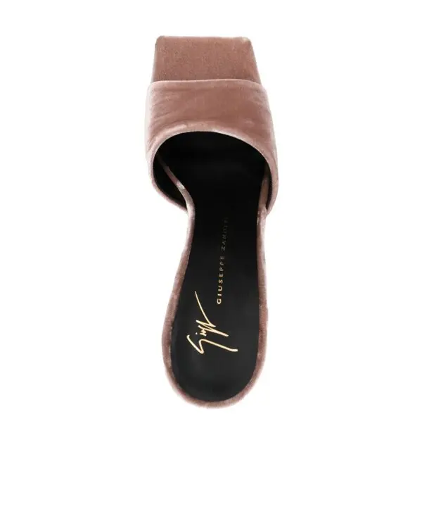 GIUSEPPE ZANOTTI Solhene Slip-on Mules With High Block Heel