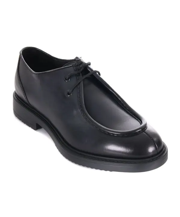DOUCAL'S Round Toe Lace-up Shoes