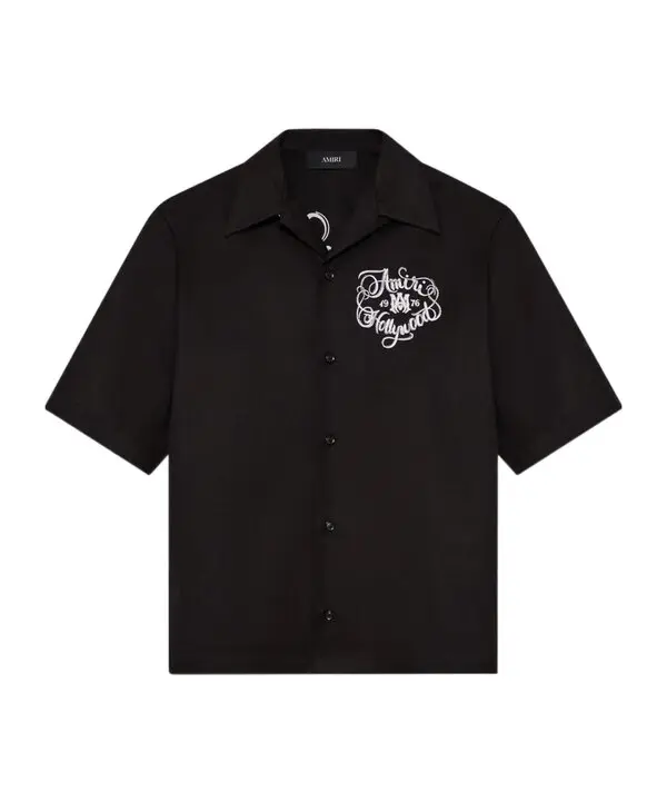 Amiri Collared Short-sleeved Shirt
