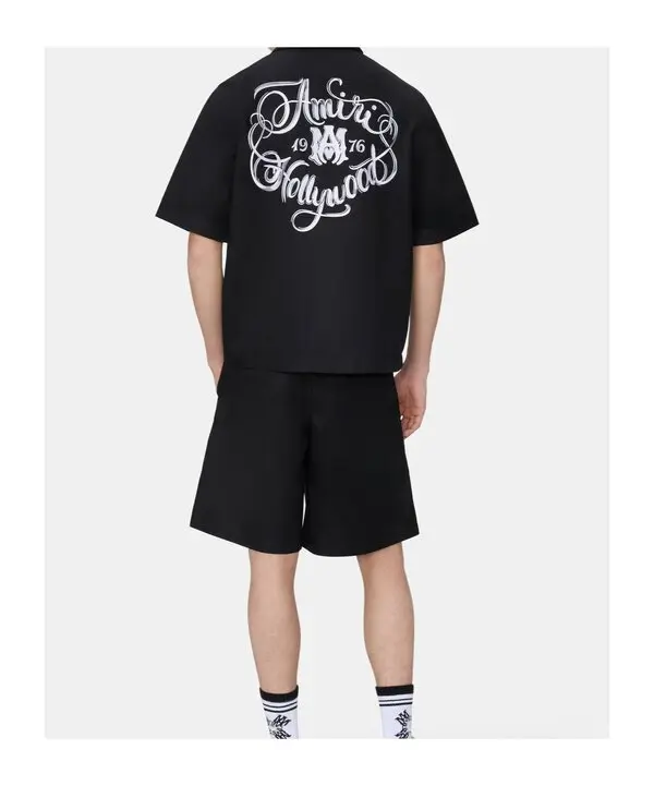 Amiri Collared Short-sleeved Shirt
