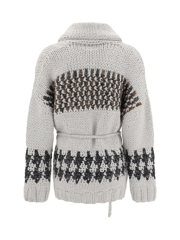 Brunello Cucinelli Waist Belt Cardigan