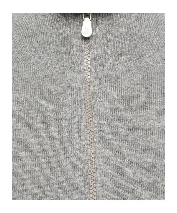 Brunello Cucinelli Cashmere Zip Cardigan - No