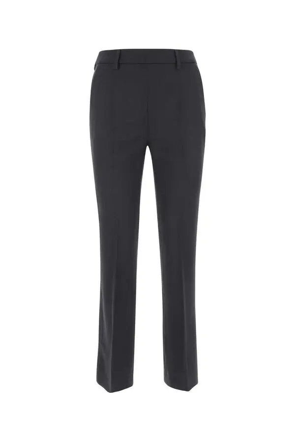 Prada Tailored Trumpet Leg Pants - Black
