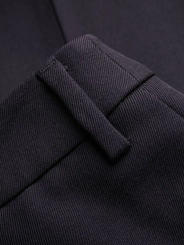Prada Tailored Trumpet Leg Pants - Black