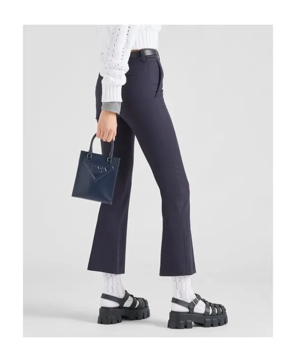Prada Tailored Trumpet Leg Pants