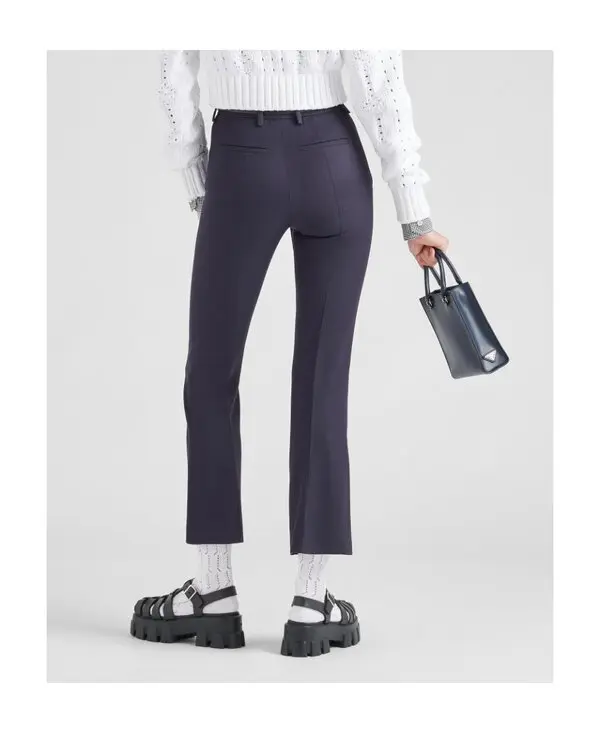 Prada Tailored Trumpet Leg Pants