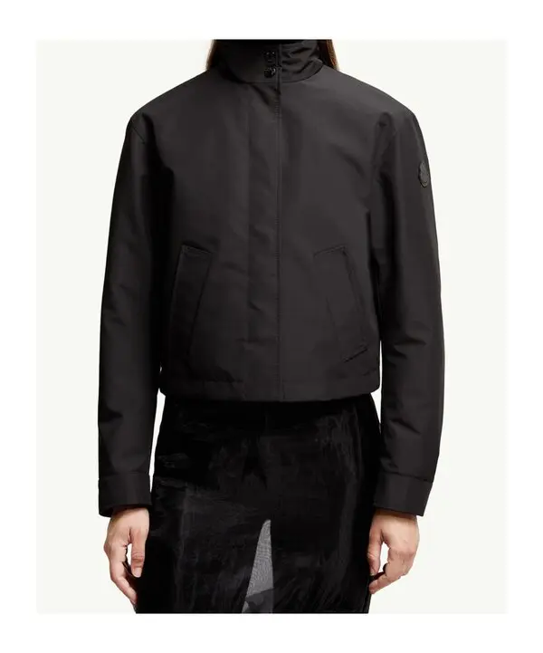 Moncler X Edward Enninful Krovanh High Neck Jacket - Black