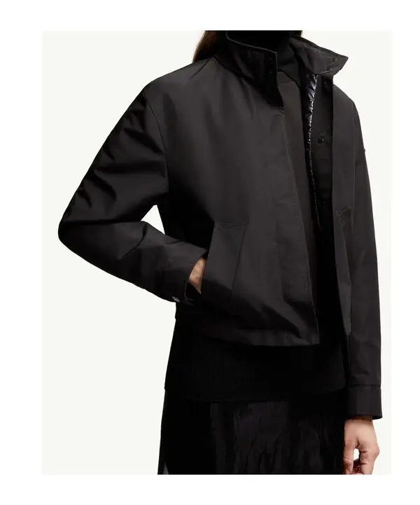 Moncler X Edward Enninful Krovanh High Neck Jacket - Black