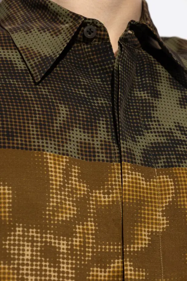 Dries Van Noten Carvies 9080 Floral Pattern Shirt