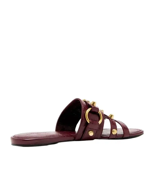 Balenciaga Stud Detailed Slip-on Sandals