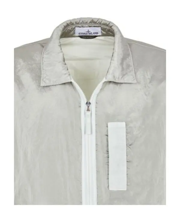 Stone Island Compass Patch Zip-up Jacket