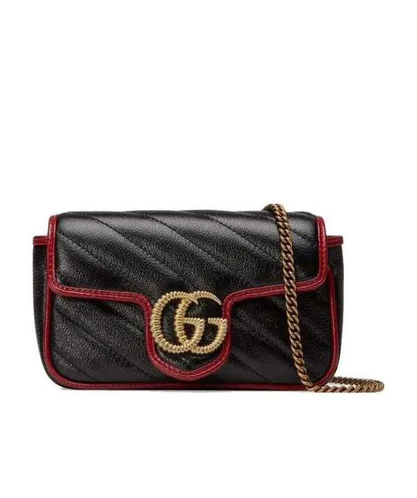 Gucci Gg Marmont Super Mini Shoulder Bag