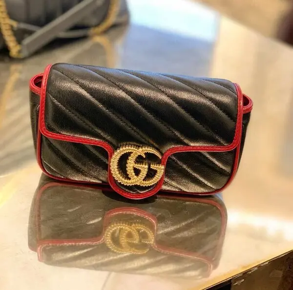 Gucci Gg Marmont Super Mini Shoulder Bag