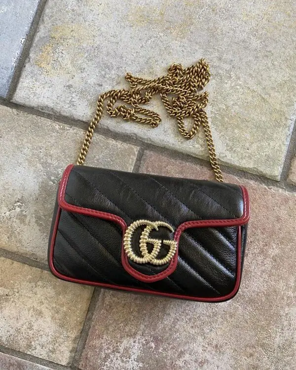 Gucci Gg Marmont Super Mini Shoulder Bag