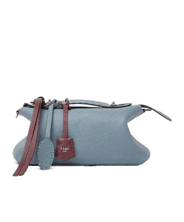 Fendi Selleria Two-toned Medium Tote Bag - Red