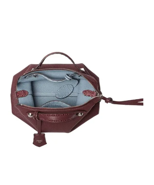 Fendi Selleria Two-toned Medium Tote Bag - Red
