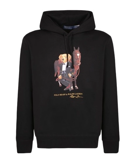 Polo Ralph Lauren Polo Bear Hoodie - Black