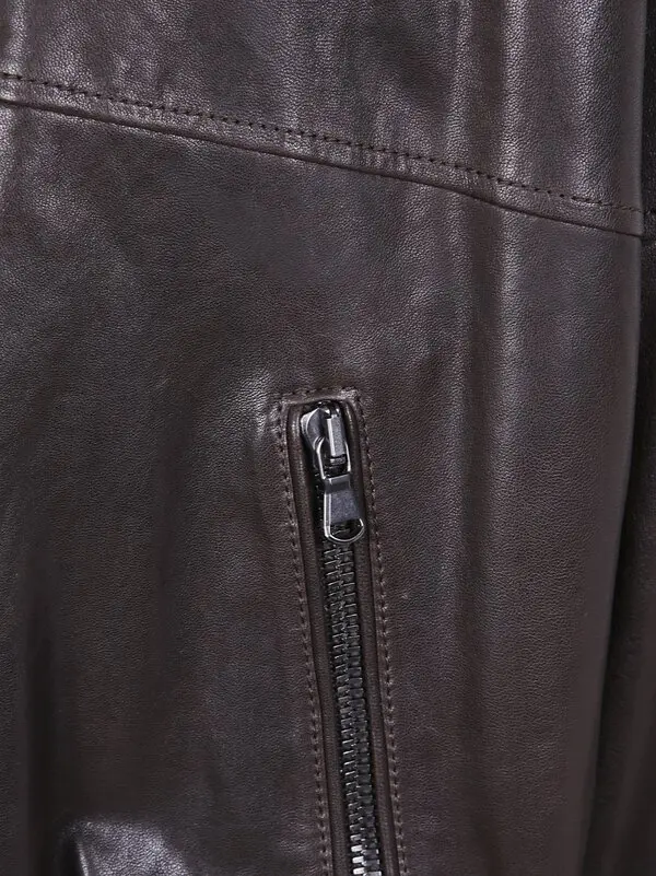Brunello Cucinelli Shearling Collar Zip-up Jacket - No