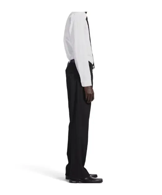 Balenciaga Collared Long-sleeve Shirt - White