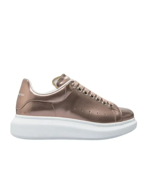 Alexander McQueen Oversized Lace-up Sneakers - White