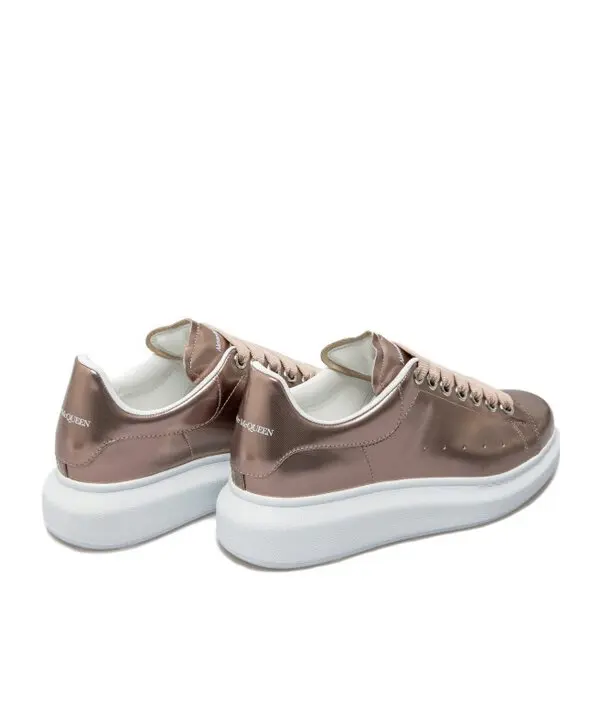 Alexander McQueen Oversized Lace-up Sneakers - White