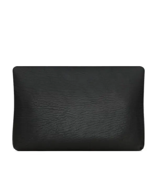 Saint Laurent Cassandre Large Envelope Pouch - Black