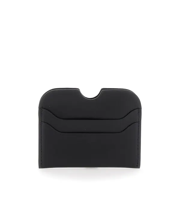 Acne Studios Logo Detailed Open Top Cardholder