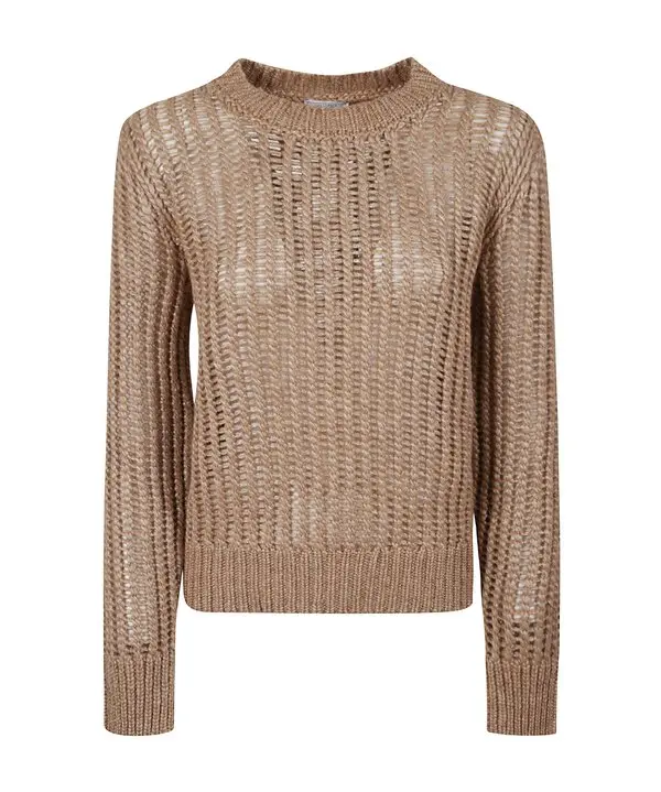 Peserico Open-knit Long-sleeved Jumper