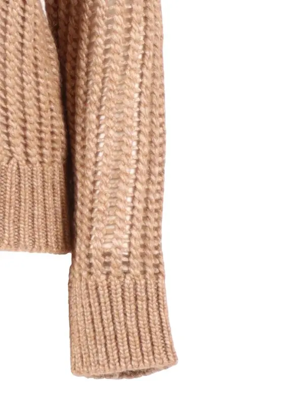 Peserico Open-knit Long-sleeved Jumper