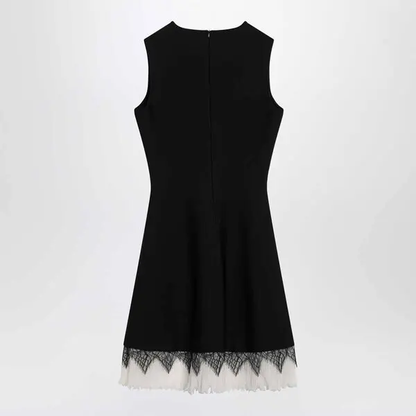 Alexander McQueen Cobweb Lace Knitted Dress